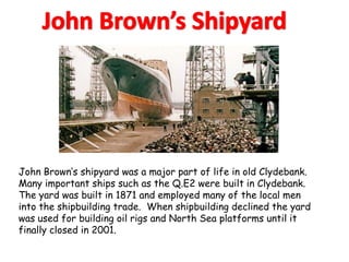 Clydebank presentation | PPTX