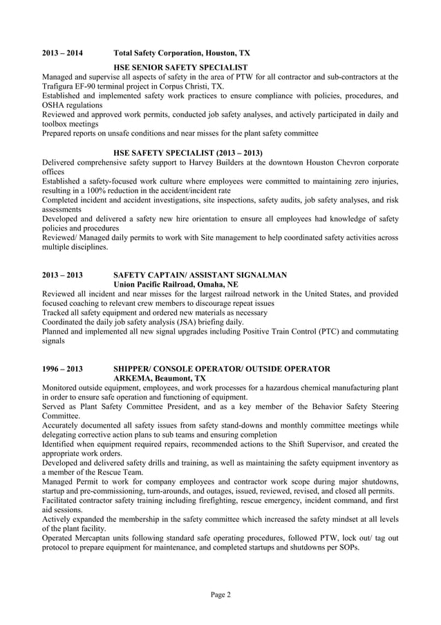 Clyde mayo safety 2018 | PDF