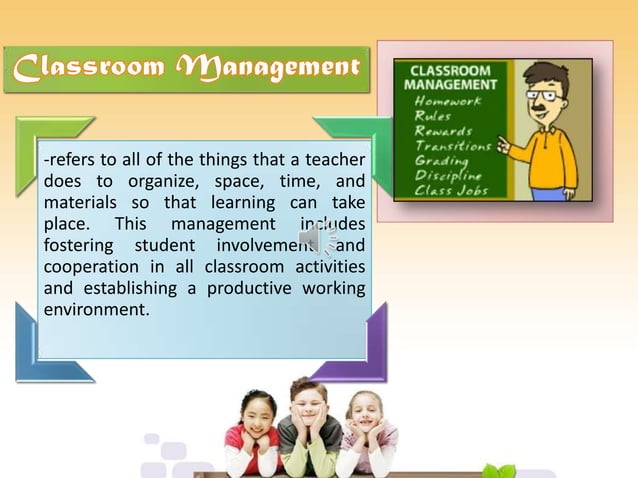 CLASSROOM MANAGEMENT | PPT