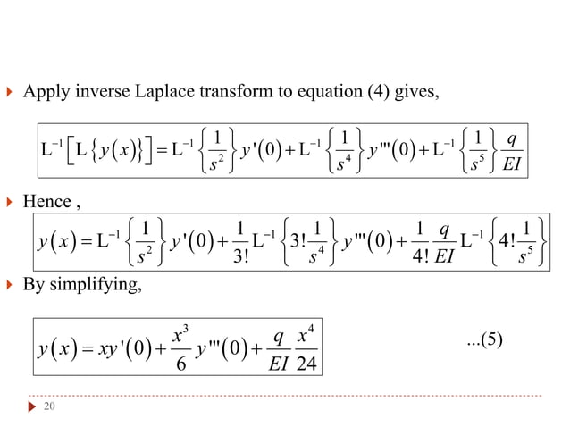 Laplace transform and its application | PPTX
