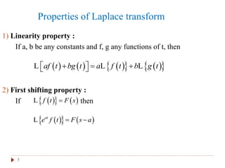 Laplace transform and its application | PPTX