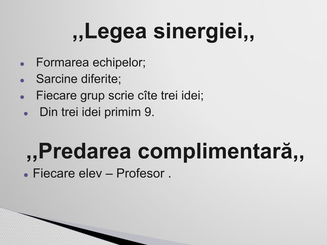 Metode interactive de predare | PPTX