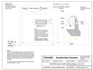 Camden CM-30EE-LED Instruction Manual | PDF
