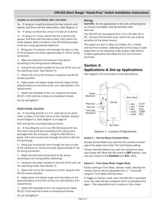 Camden CM-325 Instruction Manual | PDF