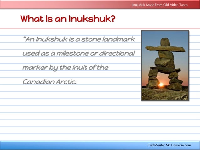 Inuksuk Definition