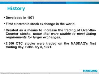 NASDAQ | PPT