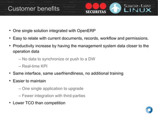 ISO (and other standard) Management Systems with OpenERP | ODP
