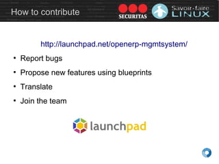 ISO (and other standard) Management Systems with OpenERP | ODP