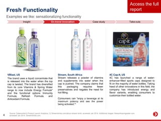 Consumer and Innovation Trends in Bottled Water | PDF