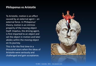 CM [003] Philoponus' Impetus | PDF