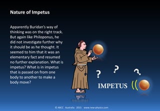 CM [004] Buridan's Impetus | PDF