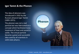 CM [014] The Phonon | PPT