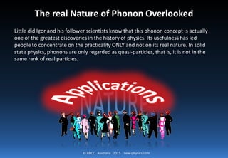 CM [014] The Phonon | PPT