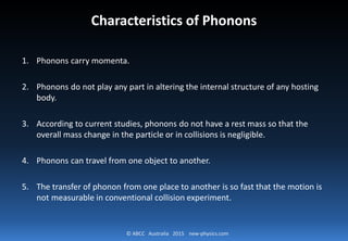 CM [014] The Phonon | PPT