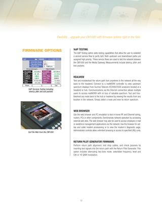 Cm1000 brochure | PDF | Computer Networking | Computing