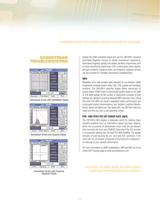 Cm1000 brochure | PDF | Computer Networking | Computing
