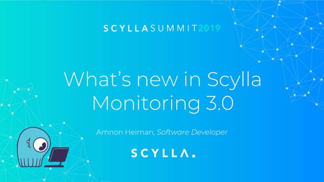 What's New in Scylla Monitoring 3.0 | PPTX
