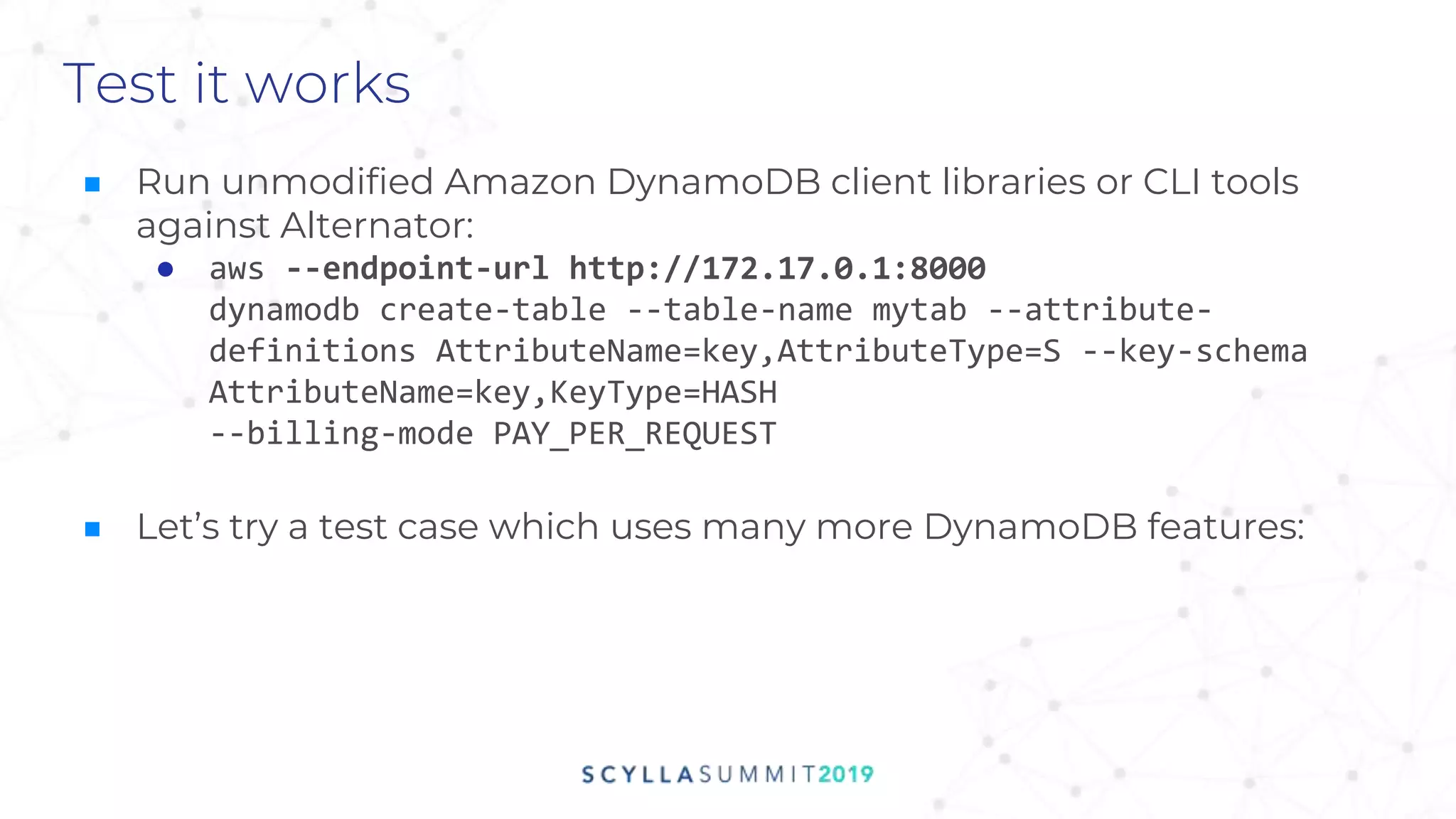 Free & Open DynamoDB API for Everyone | PPT
