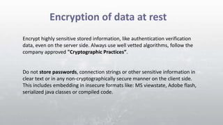 Cm2 secure code_training_1day_data_protection | PPT