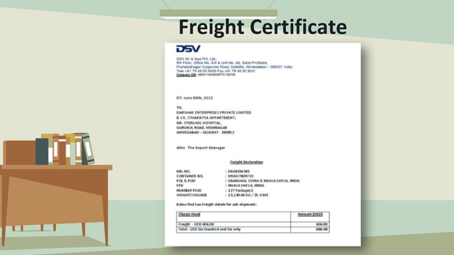 CM314C importation and exportation in Customs Administration. | PDF