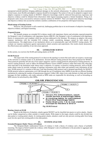 An Efficient Mechanism of Handling MANET Routing Attacks using Risk Aware Mitigation with ...