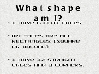 3D Shape | PPT