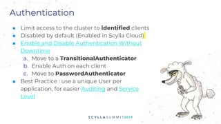How to Secure Your Scylla Deployment: Authorization, Encryption, LDAP Authentification and More ...
