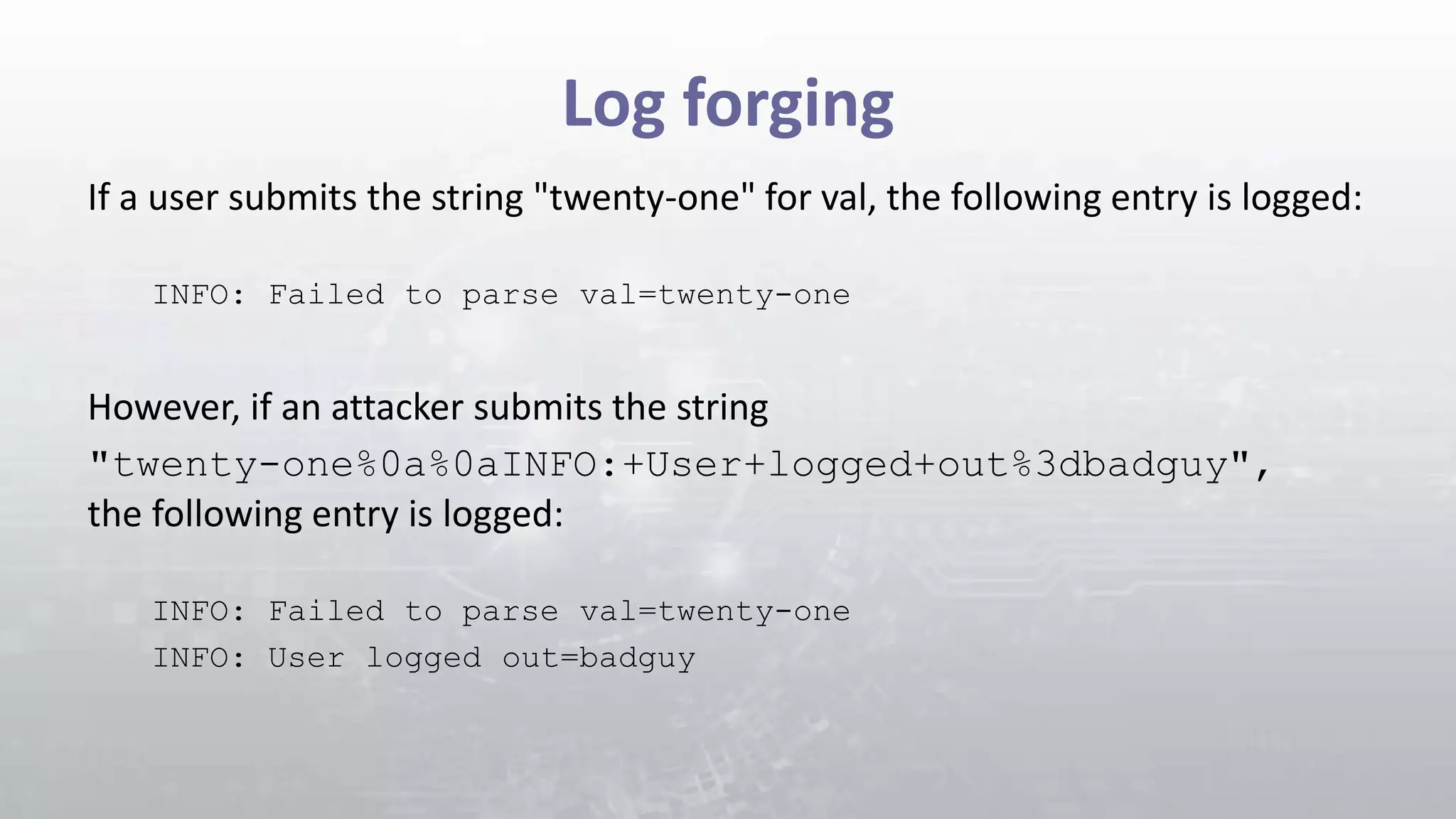 Cm4 secure code_training_1day_error handling and logging | PPT