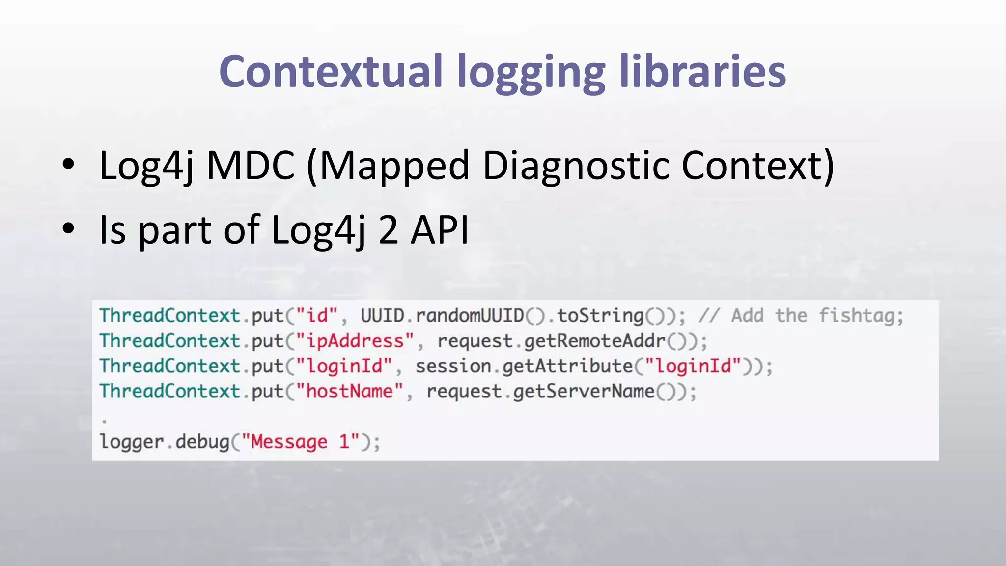 Cm4 secure code_training_1day_error handling and logging | PPT