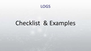 Cm4 secure code_training_1day_error handling and logging | PPTX
