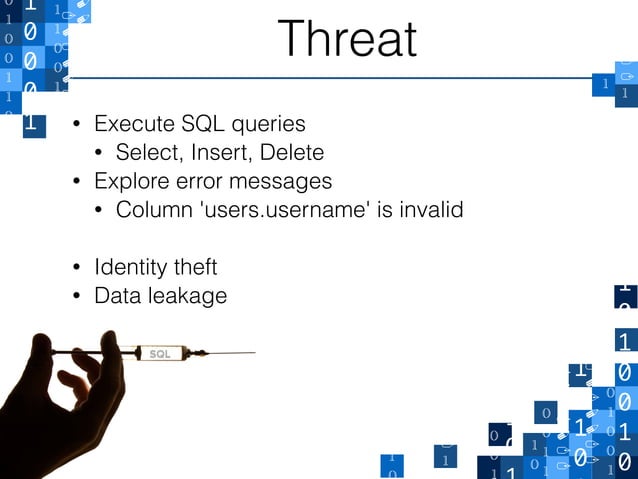 Relational Databases - Lecture 5 - SQL injection | PDF