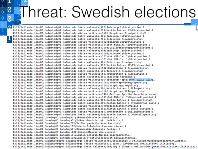 Relational Databases Lecture 5 Sql Injection Pdf