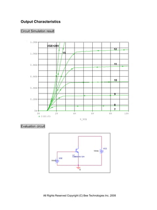 SPICE MODEL of CM600HA-12H (Professional+FWDP Model) in SPICE PARK | PDF