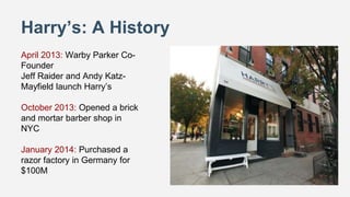 Harry's Razor Marketing Campaign | PPT