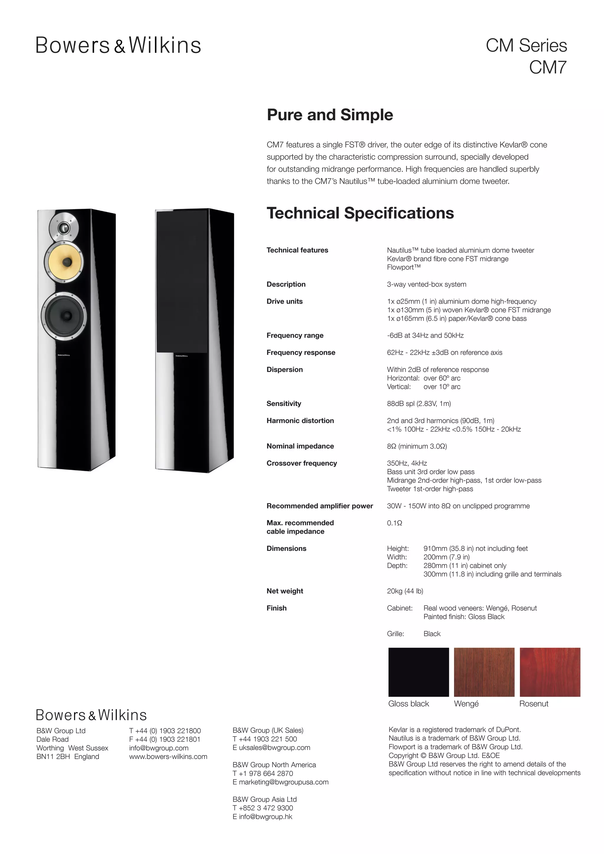 Cm7 fiche produit | PDF