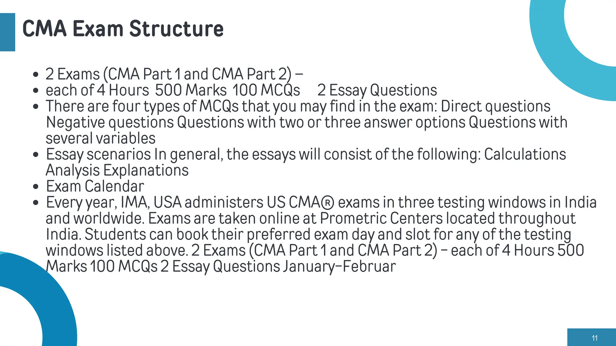 Finchartered Academy: CMA Course in Chennai | PDF