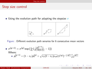 Covariance Matrix Adaptation Evolution Strategy (CMA-ES) | PPT