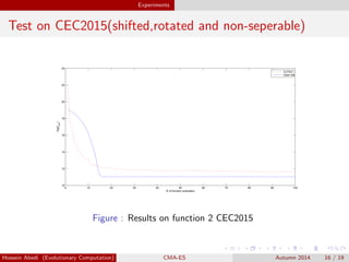 Covariance Matrix Adaptation Evolution Strategy (CMA-ES) | PPT