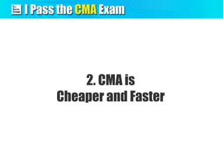 CMA or CPA? A Comparison | PPT