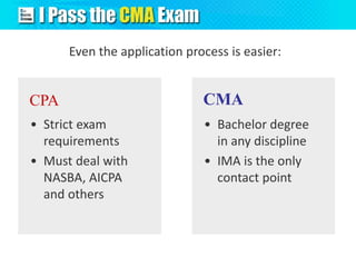 CMA or CPA? A Comparison | PPTX