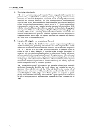 UNFCCC NDC synthesis report, COP 30 Belem | PDF