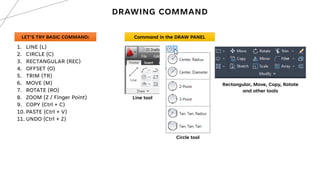 BASIC COMMAND FOR AUTOCAD - An Introduction | PDF