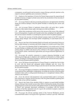 COP28 Dubai: Agreed Outcome Global Stocktake | PDF