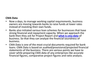 CMA Data | PPTX