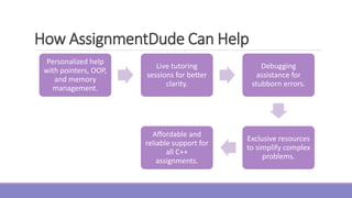 C++ Made Easy: Common Mistakes Students Make in Programming Assignments ...