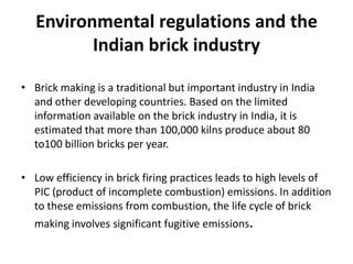 bricks making and cost analysis | PPTX