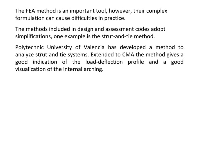 Arching and Compressive Membrane Action in Concrete Slabs | PPT