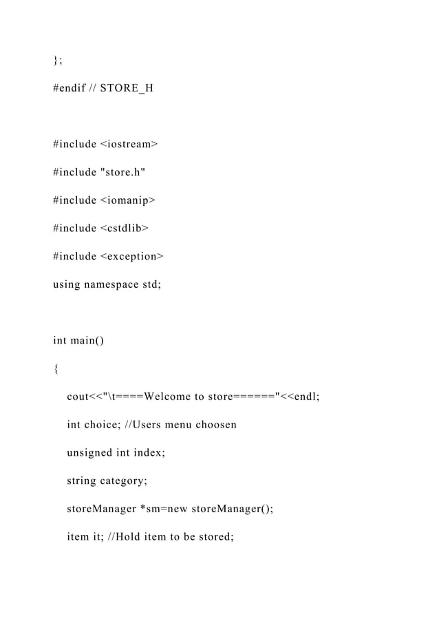 c++main.cpp#include iostream#include store.h#includ.docx