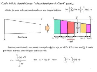 corda media aerodinamica | PPTX