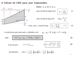 corda media aerodinamica | PPTX